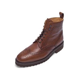 Henry Stevens Schn&uuml;rboots ' Winston FBDB6 ' Herren Gr&ouml;&szlig;e 41 braun