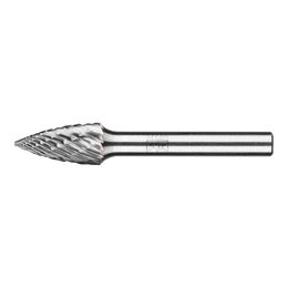 Pferd TOOLS Hartmetall Hochleistungsfr&auml;sstift ALLROUND Spitzbogen SPG &Oslash; 10x20mm Schaft-&Oslash; 6mm universal grob (21001021)