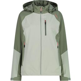 CMP Funktionsjacke Damen - Gr&ouml;&szlig;e 42 - gr&uuml;n