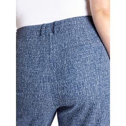 sheego Gro&szlig;e Gr&ouml;&szlig;en Jerseyhose aus weichem Boucl&eacute;, jeansblau, Gr&ouml;&szlig;e 56 - Damen