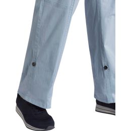 sheego Gro&szlig;e Gr&ouml;&szlig;en Hose mit Krempelfunktion, hellblau, Gr&ouml;&szlig;e 54 - Damen