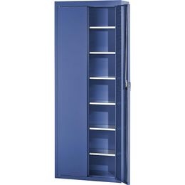 Mauser Magazinschrank, ohne Sichtlagerk&auml;sten, HxBxT 2150 x 680 x 280 mm, einfarbig, blau