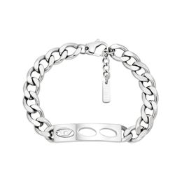 Diesel Bracelet male Silver size One Size