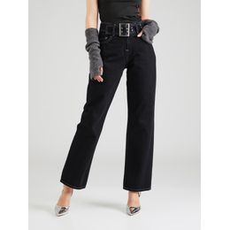 Nasty Gal Jeans Damen Gr&ouml;&szlig;e 27/28 schwarz / wei&szlig;
