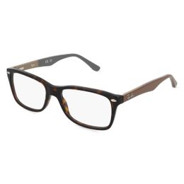 Ray-Ban RX5228 Brille Damen | Fassung: Vollrand, Quadratisch, Havanna