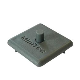 MiniTec Abdeckkappe 30 x 30 mm Z, grau