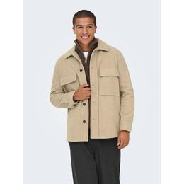 Only & Sons Only & Sons Jacke 'ONSKANE' Herren Gr&ouml;&szlig;e L cappuccino