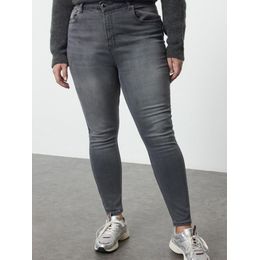 Trendyol Curve Jeans Damen Gr&ouml;&szlig;e 41/42 grey denim