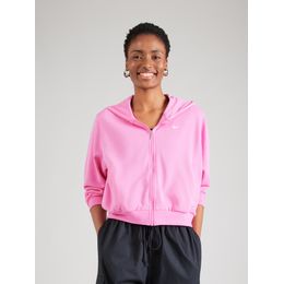 Nike Sportswear Sweatjacke Damen Gr&ouml;&szlig;e XL hellpink / wei&szlig;