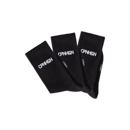 Copenhagen Studios Socken Damen Gr&ouml;&szlig;e 43/46 schwarz / wei&szlig;