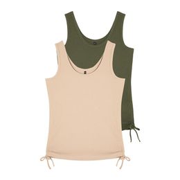 Trendyol Curve Top female Beige, Green size 4XL