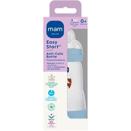 Babyflasche Easy Start Anti-Colic, blau, von Geburt an, 260 ml MAM