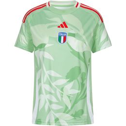 Adidas Italien Frauen EM 2025 Ausw&auml;rts Teamtrikot Damen - Gr&ouml;&szlig;e L - gr&uuml;n