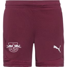 Puma RB Leipzig Fu&szlig;ballshorts Kinder - Gr&ouml;&szlig;e 164 - rot