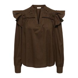 Jacqueline de Yong Jdy Blouse 'JDYAlba' female Brown size XL
