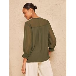 Love & Roses Bluse Damen Gr&ouml;&szlig;e XXL khaki