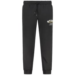 Jack & Jones Gro&szlig;e Gr&ouml;&szlig;en Jack&Jones Jogginghose aus Baumwollmischung Farbe schwarz Gr&ouml;&szlig;e: W40