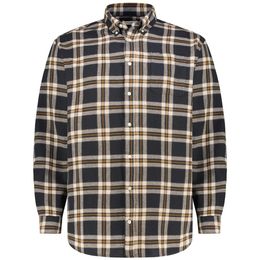 Jack & Jones Gro&szlig;e Gr&ouml;&szlig;en Jack&Jones Kariertes Flanellhemd Farbe schwarz Gr&ouml;&szlig;e: 8XL