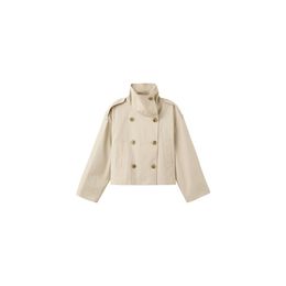 Mango Between-Season Jacket 'Lipa' female Beige size XXS