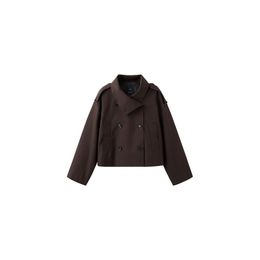 Mango Between-Season Jacket 'Lipa' female Brown size XXL