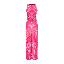 Trendyol Kleid Damen Gr&ouml;&szlig;e 34 himbeer / altrosa / pastellpink Winterkleid