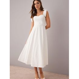 Trendyol Kleid Damen Gr&ouml;&szlig;e 42 wei&szlig; Winterkleid
