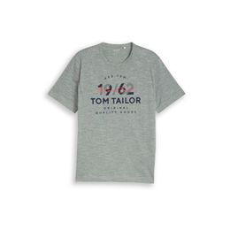 Tom Tailor T-Shirt Herren Gr&ouml;&szlig;e L navy / pastellgr&uuml;n / koralle