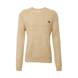Tommy Jeans Pullover Herren Gr&ouml;&szlig;e S beige / navy / rot / wei&szlig;