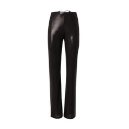 Chiara Ferragni Hose Damen Gr&ouml;&szlig;e 38 schwarz / silber / transparent