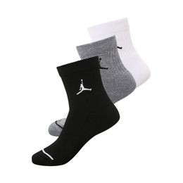 Jordan Socken 'Everyday' Damen Gr&ouml;&szlig;e XL graumeliert / schwarz / wei&szlig;
