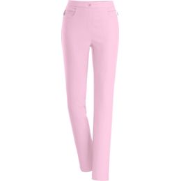 Damen Bengalinhose mit Zierrei&szlig;verschl&uuml;ssen ros&eacute;, Gr&ouml;&szlig;e 38