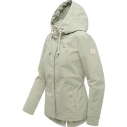 Ragwear Damen Outdoorjacke "Monadde", beige, Gr. S, Obermaterial: 100% Polyester. Innenfutter: 100% Polyester, Jacken, Wasserdichte &Uuml;bergangsjacke