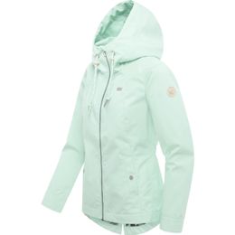 Ragwear Damen Outdoorjacke "Monadde", gr&uuml;n, Gr. XS, Obermaterial: 100% Polyester. Innenfutter: 100% Polyester, Jacken, Wasserdichte &Uuml;bergangsjacke