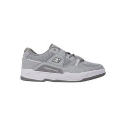 DC Shoes Herren Schn&uuml;rschuh "Construct", Gr. 6,5, grau, Obermaterial:54.6% Leder, 20.9% Synthetikmaterial, 25.5% Polyester., Schuhe