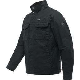 Ragwear Herren Anorak "Murpho Vintage", schwarz, Gr. S, Cord, Obermaterial: 100% Baumwolle. Futter: 100% Polyester, Jacken, Geradlinige