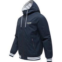 Ragwear Herren Outdoorjacke "Stewan YOUMODO", blau, Gr. XXXL, Obermaterial: 65% Baumwolle, 35% Nylon. Innenfutter: 100% Baumwolle. &Auml;rmelfutter: 100%