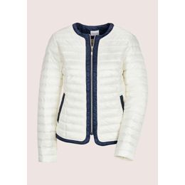 Madeleine Mode MADELEINE Damen Kurzjacke "Steppjacke Leichte &Uuml;bergangsjacke mit F&uuml;tterung", wei&szlig;, Modern, Gr. 48, Obermaterial: 100% Polyamid PA., Jacken,