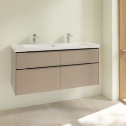 Villeroy & Boch Villeroy & Boch Subway 3.0 Schrank mit Doppelwaschtisch, 4 Ausz&uuml;ge, 4A70D4R1+C60201VM,
