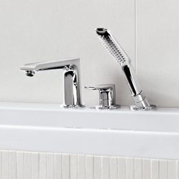 Hansgrohe Metris Wannenrandarmatur, Einhebelmischer, 31190000,