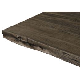 Baumtisch Mango 200x100x76 grau lackiert / Mikado-Beine anthrazit matt FREEFORM 5