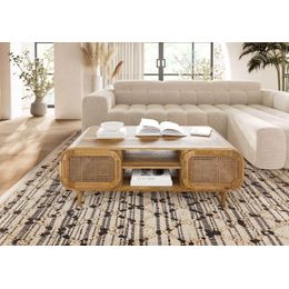 Couchtisch Mango 120x60x45 natur lackiert VALENCIA #101