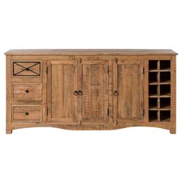 Sideboard Akazie 193x45x90 natur versiegelt NATURE OF SPIRIT #215