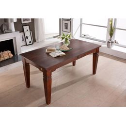 Esstisch Akazie 160x90x76 nougat lackiert OXFORD #603