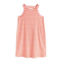 next Kleid M&auml;dchen Gr&ouml;&szlig;e 166 mandarine / lachs / wei&szlig;