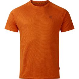 Dare2b Persist Tee Herren Funktionsshirt orange M - Herrenshirts, -hemden & -pullover von Dare 2b