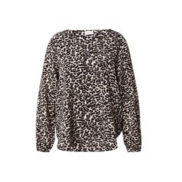 Only Carmakoma Bluse 'CARVICA' Damen Gr&ouml;&szlig;e 4XL grau / schwarz
