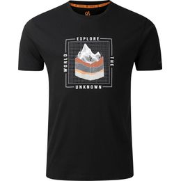 Dare2b Movement III Herren T-Shirt schwarz S - Herrenshirts, -hemden & -pullover von Dare 2b