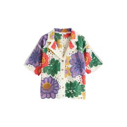next Knit Cardigan female size 6XL/7XL Light beige / Green / violet / Light red