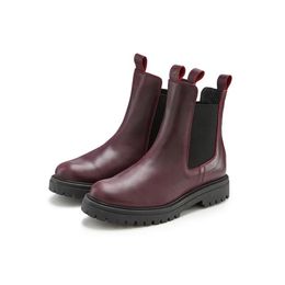 ELBSAND Stiefelette 'Chelseaboots, Schlupfstiefel, Bikerboots, Sommerstiefelette' rot Gr. 42 f&uuml;r Damen