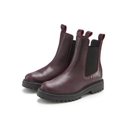 ELBSAND Stiefelette 'Chelseaboots, Schlupfstiefel, Bikerboots, Sommerstiefelette' rot Gr. 40 f&uuml;r Damen